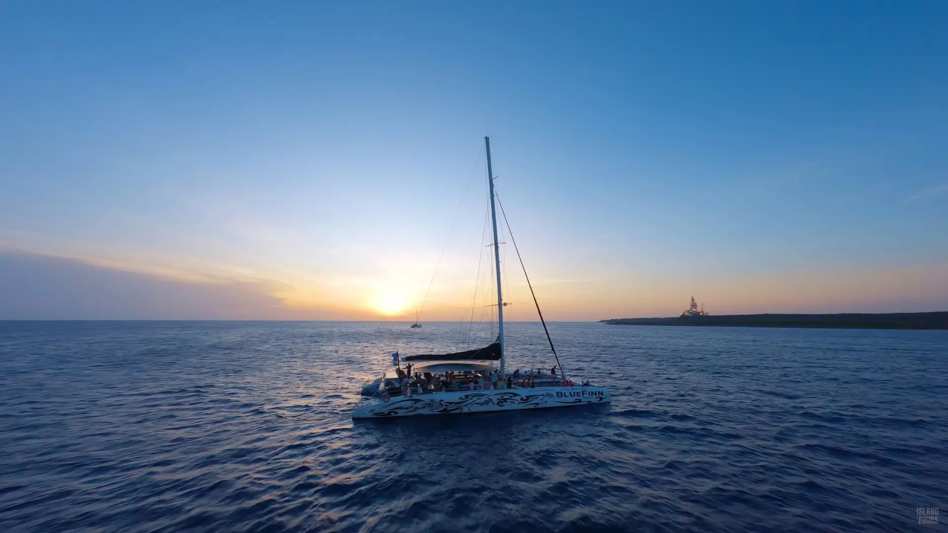 BlueFinn Catamaran Sunset Trip Curacao | Island Tours